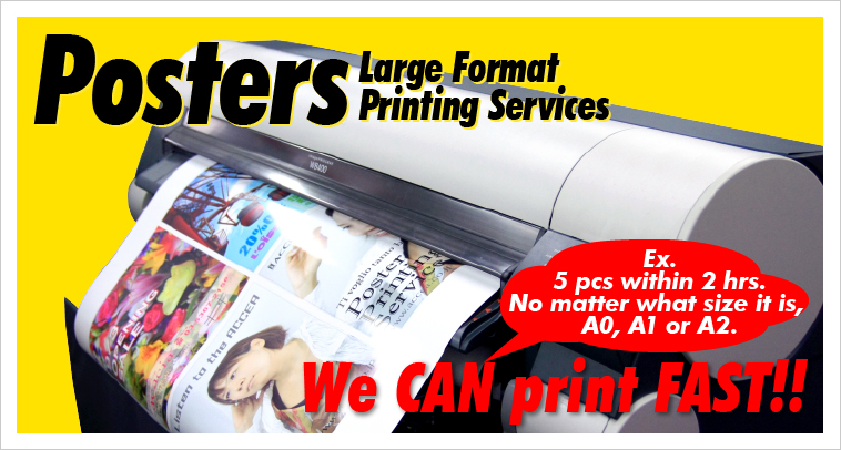 Poster Printing｜Digital Printing store, ACCEA, Tanjong Pager ...